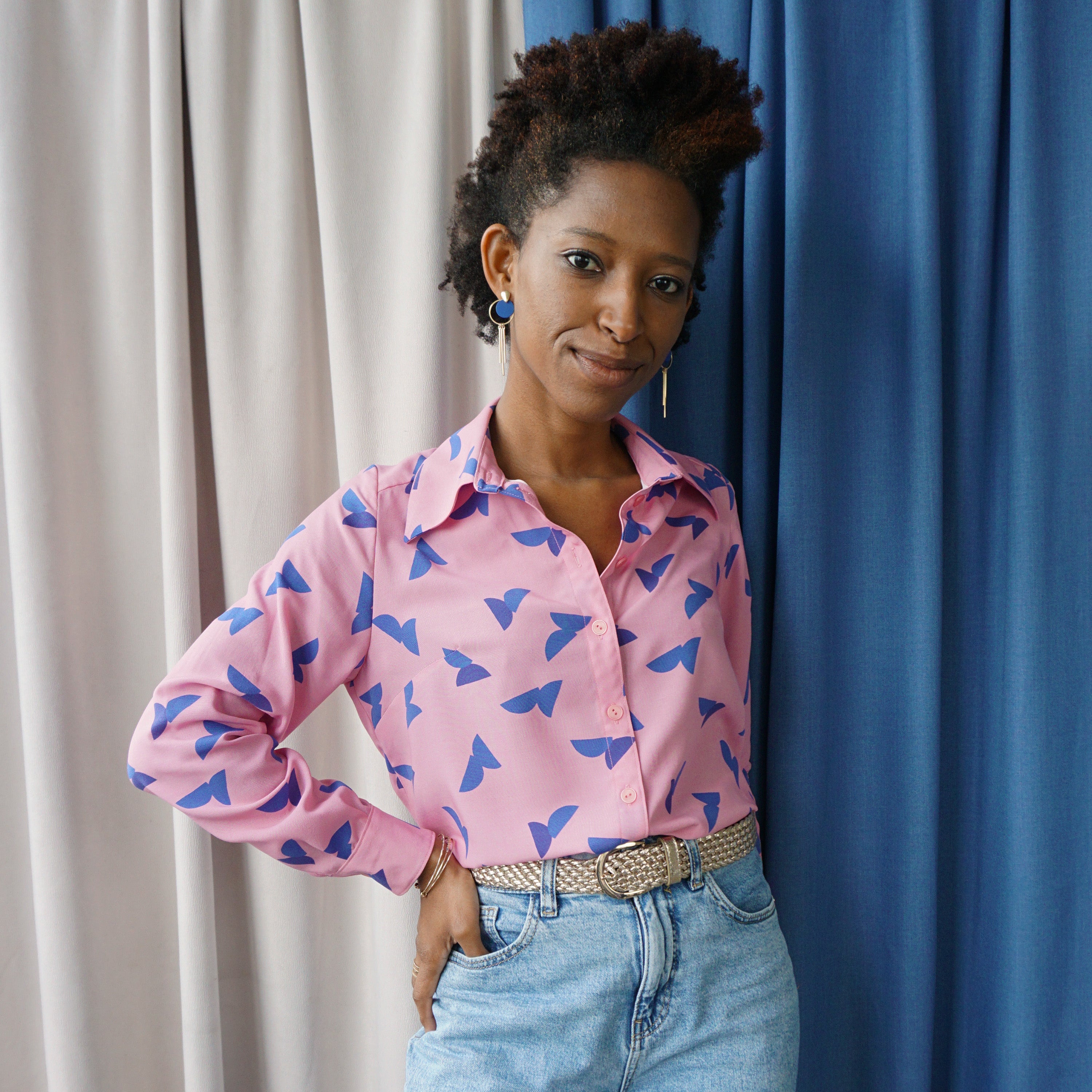 Le patron de la chemise Saxa - Tailles 34-56 - Les lubies de Cadia